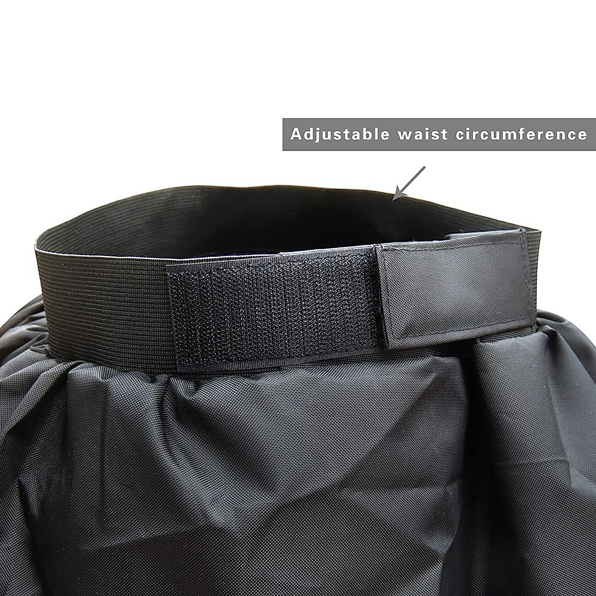 KUNPENG Kayak Skirt, Adjustable Nylon Kayak Spray Skirts Kayak Skirt Cover Kayak Skirt,Universal Waterproof Cover Canoe Spray Skirt Water Sports Accessories