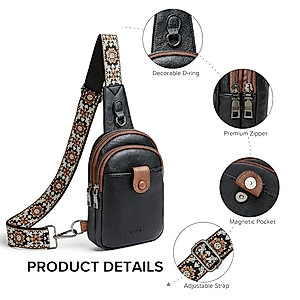 Trendy Crossbody Sling Bag for Women and Men - Fanny Pack, Chest Bag