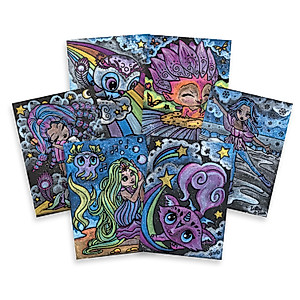 Nebulous Stars Pitch Black Art Set