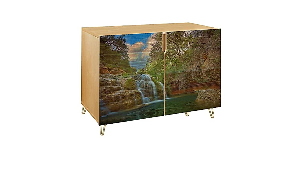 EINGDVPRWEK Vinalopo River Storage Cabinet with 2 Doors