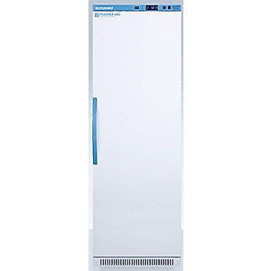 Summit Appliance ARS15PV Pharma-Vac Performance Series 15 Cu.Ft. Uprigth All-refrigerator for Vaccine Storage with Automatic Defrost, Factory-installed Lock, Digital Thermostat, White