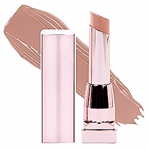 Maybelline New York Color Sensational Shine Compulsion Lipstick Makeup, Baddest Beige, 0.1 Ounce