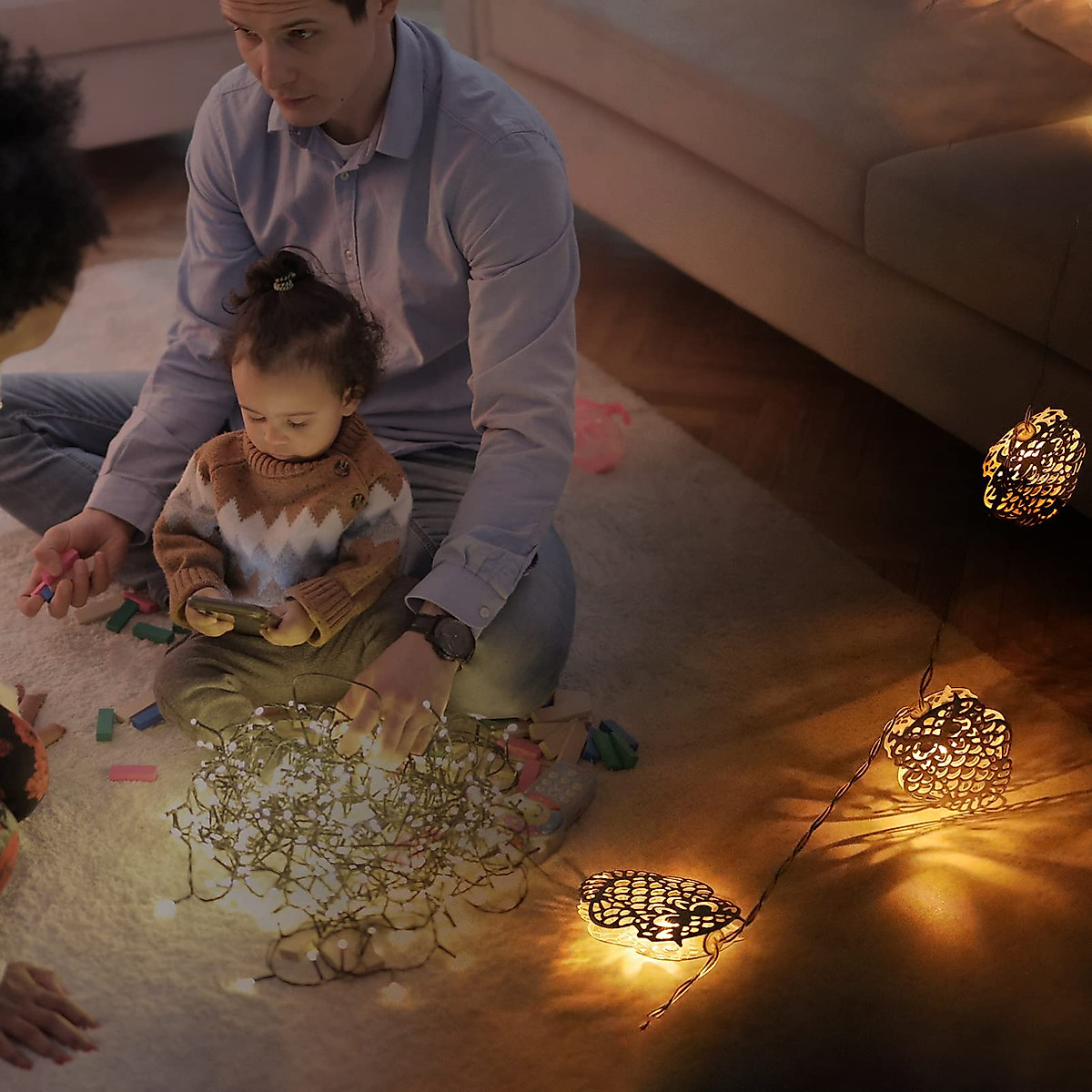 balacoo Owl String Lights Bird String Light with 10 LEDs Halloween String Light Christmas Decoration Lights for Home Garden Outdoor Yard