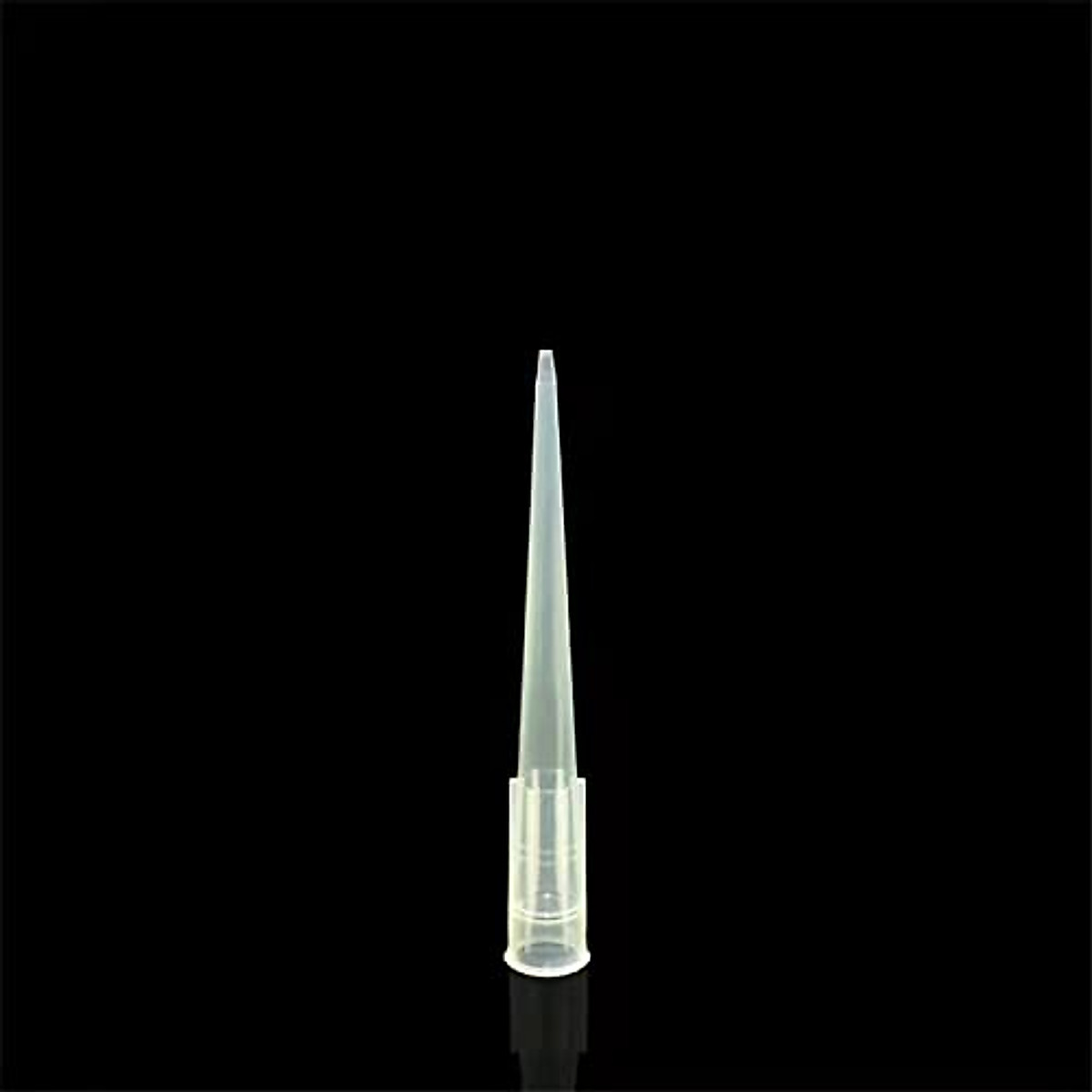 TYQILIN 200 μL Universal Pipette Tips Bulk, Yellow, DNase/RNase Free Pk x 1,000 ea/bag