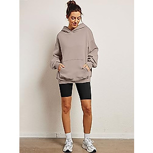 Trendy Queen Fall Clothes for Women 2023 Womens Fashion Hoodies Oversized Sweatshirts Cute Long Sleeve Outfits Sweaters Fleece Jackets Loose Outfits Casual Pullover Winter Y2k