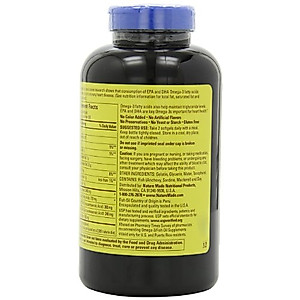 Nature Made 1200mg of Fish Oil, 2400 per Serving, 360mg of Omega-3, 300 Softgels, 300 Count (Pack of 1)