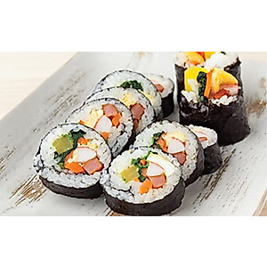 Twice Roasted Seaweed Sheets 7.50 in x 8.25 in (50 Sheets)