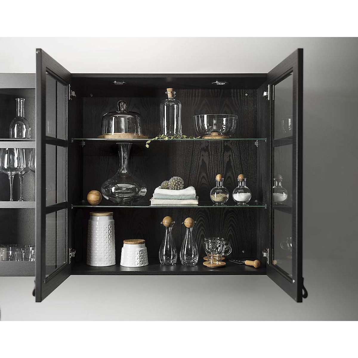 Sagaform Bottles Nature Collection Oil/Vinegar Carafe, 10-Ounce, Glass