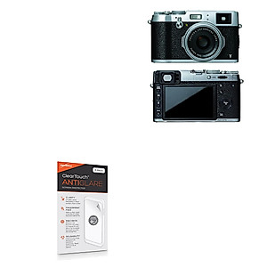 BoxWave Screen Protector Compatible With Fujifilm x100T - ClearTouch Anti-Glare (2-Pack), Anti-Fingerprint Matte Film Skin for Fujifilm x100T, Fujifilm x100T, X100F, X-E2