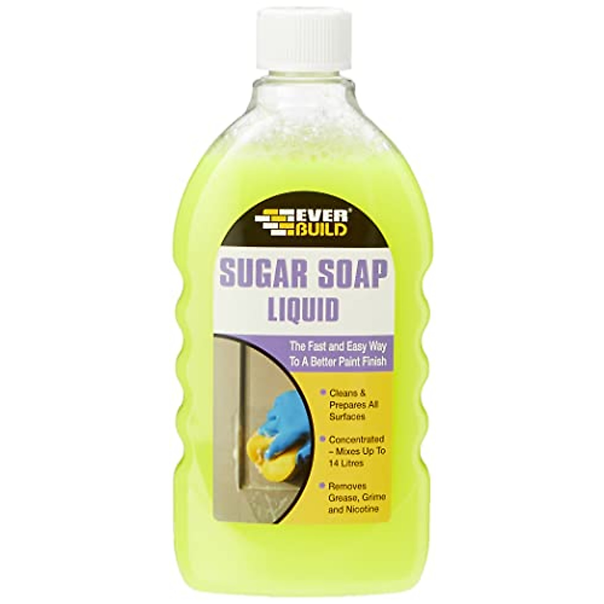 Everbuild Sugar Soap Liquid 500 ml EVBSOAPLIQ