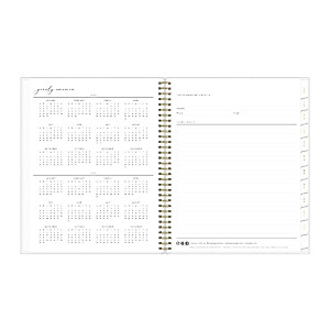 Blue Sky Life Note It 2023 Weekly and Monthly Planner Notes, 8.5" x 11", Frosted Cover, Wirebound, Leah (139479-23)