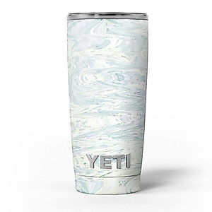 Design Skinz Slate Marble Surface V31 - Skin Decal Vinyl Wrap Kit compatible with the Yeti Rambler Cooler Tumbler Cups