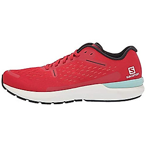 Salomon Sonic 4 Balance Running Shoes for Men, Goji Berry/White/Black, 8.5