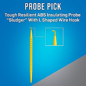 Jonard Tools TK-50 5 Piece Telecom Installer Kit with Can Wrench, Splicing Knife, Scissors, Probe Pick, and Tool Pouch