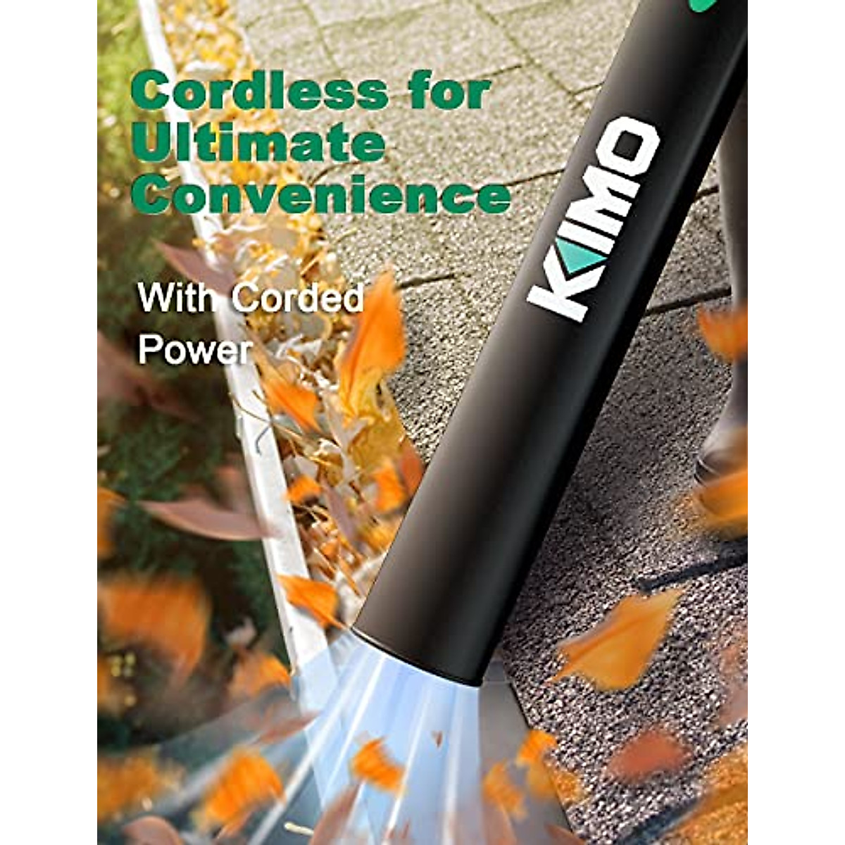 KIMO Cordless Leaf Blower+3 Gallon Garden Sprayer