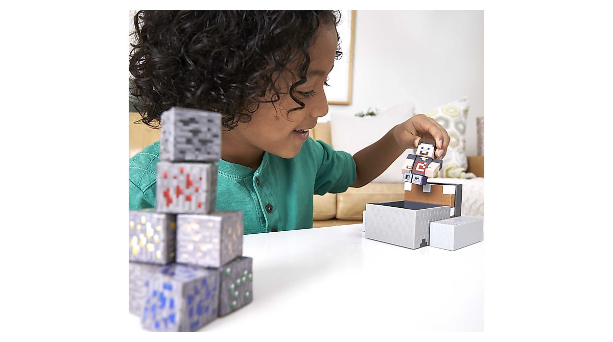 Minecraft Minecart Mayhem Playset for Kids Ages 6+