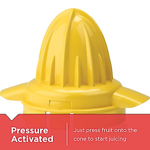 BLACK+DECKER 32oz Citrus Juicer, White, CJ625