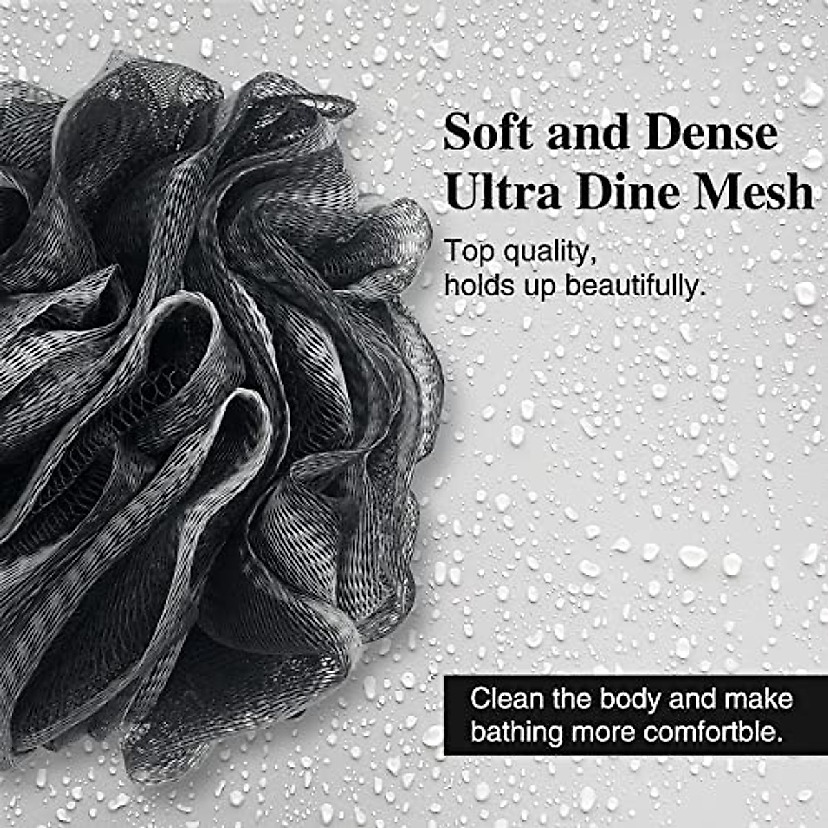 10 Pack Bath Sponge Shower Loofahs 40g,Mesh Pouf Bath Scrunchies Body Wash Puff,Body Scrubber Exfoliating Bath Sponge for Women and Men