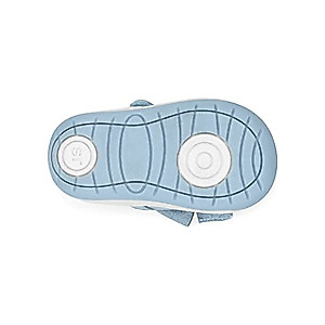 Stride Rite 360 Girls Kamila Mary Jane Flat, Blue, 5 Toddler US