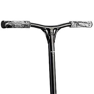 Fuzion Pro Scooters Hex Grips BMX Bike Grips (Black & White Swirl)