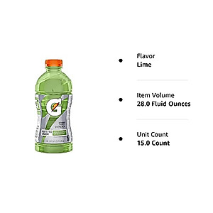 Gatorade Cucumber Lime, 28 oz, 15 Units