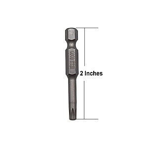 binifiMux 30pcs #8 1-1/4" Torx in Pin Head Tamper Proof Security Self Tapping Sheet Metal Screws with T20 Wrenh Key 304 Stainless Steel