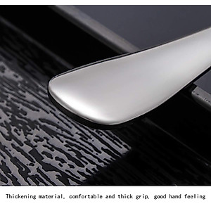 OBTIAN Custom Personalized Spoon Engraved Your Idea,Text,Massage in the Spoon Customize Awesome Stainless Steel Spoon Engraved Spoon Unique Gift for Best Friend,Lover,Parent,Child (Tip Coffee Spoon)