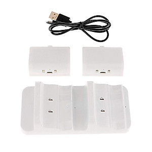 Anniston Kids Toys, USB Dual Controller Charger Dock Station Base with Battery Packs for Xbox One S Learning & Education for Children Toddlers Boys Girls