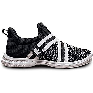 Brunswick mens Bowling Shoes, Black/White, 7.5 US