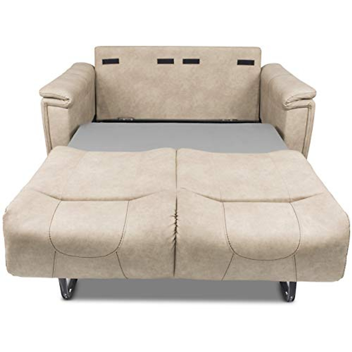 THOMAS PAYNE 379929 Grantland Doeskin 60" Trifold Sofa