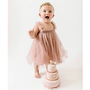 Mon Ami “Marie Antoinette” Birthday Party Cake Stacker – 10” with 3 Tiers, Birthday Cake Pretend Play Set for Toddlers, First Birthday Gift for Kids