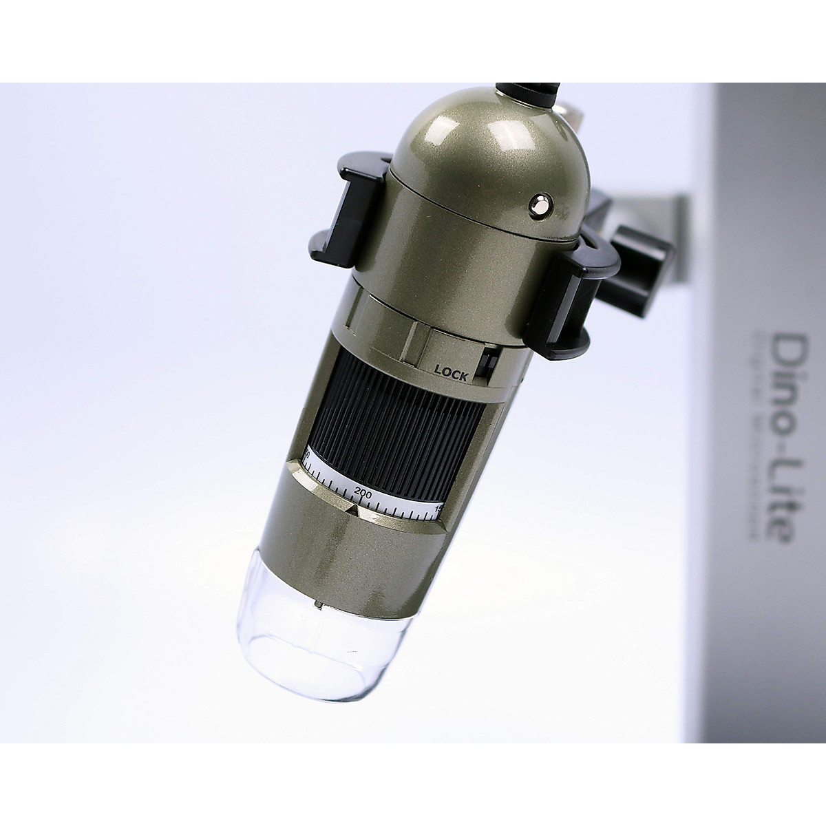 Dino-Lite USB Digital Microscope AM4111T - 1.3MP, 10x - 50x, 220x Optical Magnification, Microtouch
