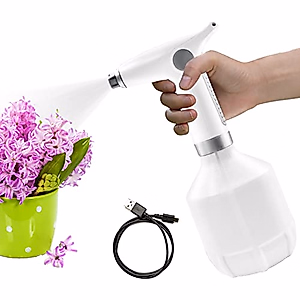 Electric Spray Bottle, LAWNFUL Plant Spray 0.26 Gallon with Adjustable Nozzle for Garden, Indoor and Outdoor Plant, Also Works as Automatic Sprayer Mister