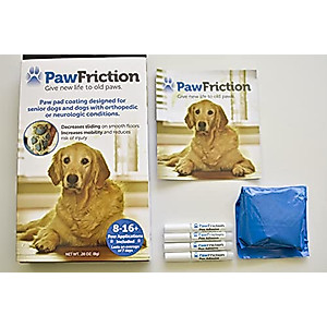 PawFriction - Paw Pad Traction - Increase Your Dog's Quality Of Life (Packaging may vary)