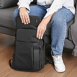 Portable Monitor Case 15.6 Inch,Losong Protective Carrying Sleeve for Most 15.6 in Portable Monitors,Water Resistant Portable Computer Laptop Display Bag with Accessory Pocket,Size-15.3"x9.8" Black