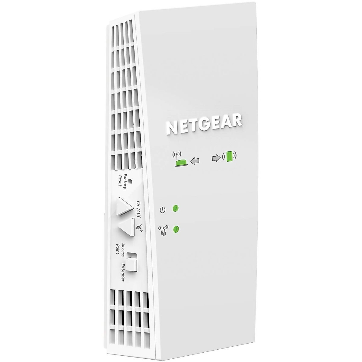 NETGEAR Wi-Fi Mesh Range Extender EX6250 - Coverage up to 2500 sq.ft. and 25 devices with AC1750 Dual Band Wireless Signal Booster & Repeater (up to 1750Mbps speed), plus Mesh Smart Roaming (Renewed)