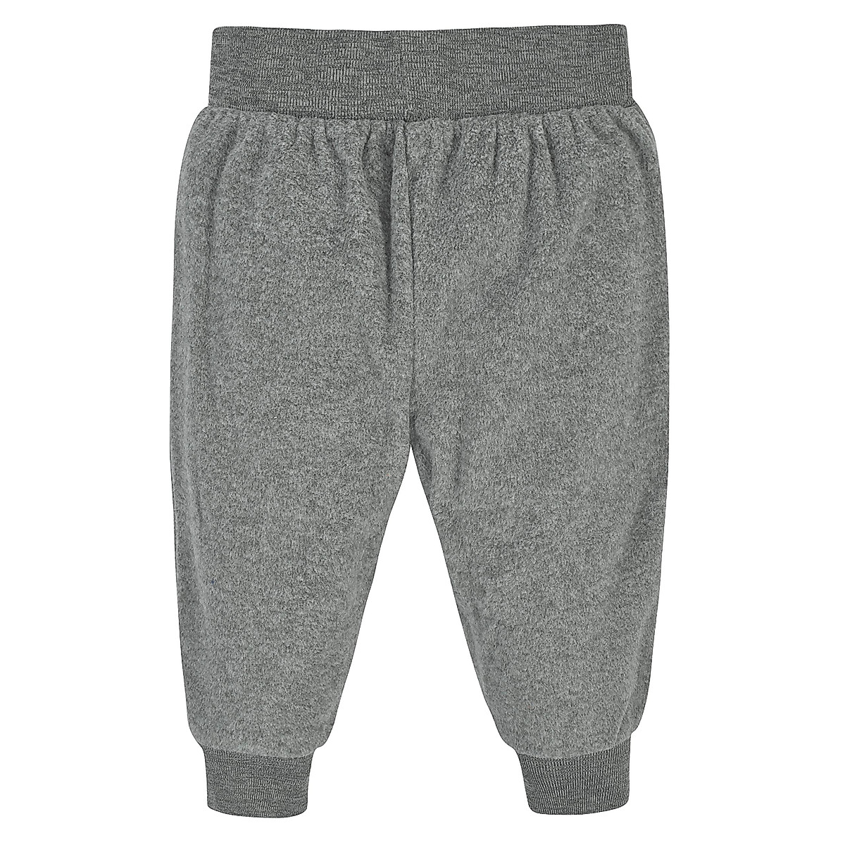 Gerber Baby Boys' 4-Pack Microfleece Pants, Navy/Gray, 3-6 Months