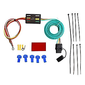 Oyviny Multi-Function Powered 3-to-2-Wire Trailer Tail Light Converter/2 Wire to 2 Wire Splice-in Trailer Wiring Converter-Works with LED Light