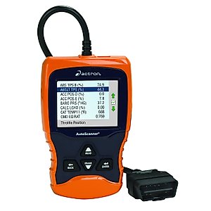 Actron CP9670 AutoScanner Trilingual OBD II, CAN, and ABS Scan Tool with Color Screen for 1996 and Newer Vehicles