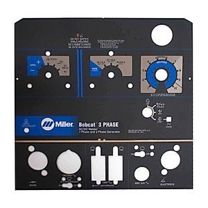 Miller 250019 Label, Nameplate Bobcat 3 Phase