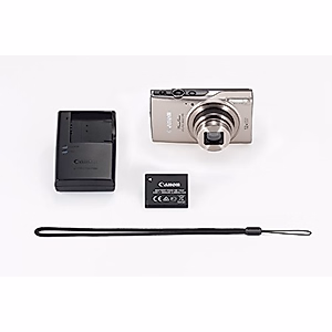 Canon PowerShot ELPH 360 Digital Camera w/ 12x Optical Zoom and Image Stabilization - Wi-Fi & NFC Enabled (Silver)