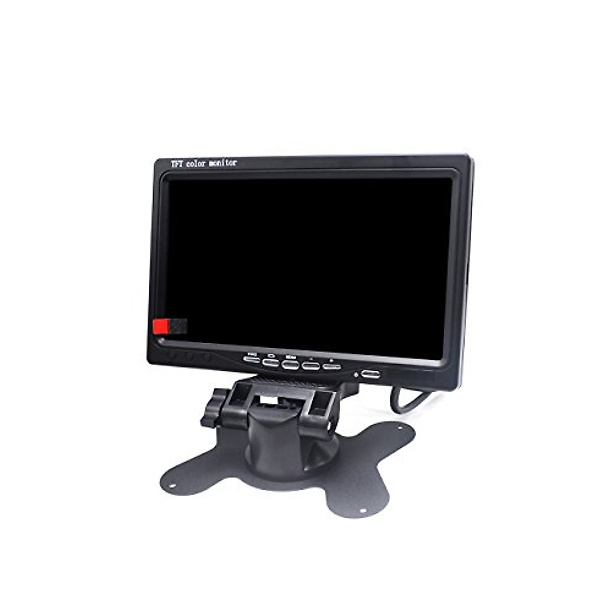 HD Car Monitor Padarsey 7" HD 800×480 LED Backlight TFT LCD Monitor for Car Rearview Cameras, Car DVD, Serveillance Camera, STB, Satellite Receiver and Other Video Equipment