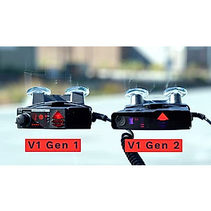 Ramtech 4 Pack Car Windshield Adhesive Suction Cups Replacement Kit for Valentine One V1 Gen1 and V1 Gen2 Radar Laser Detector Mount, SCV1