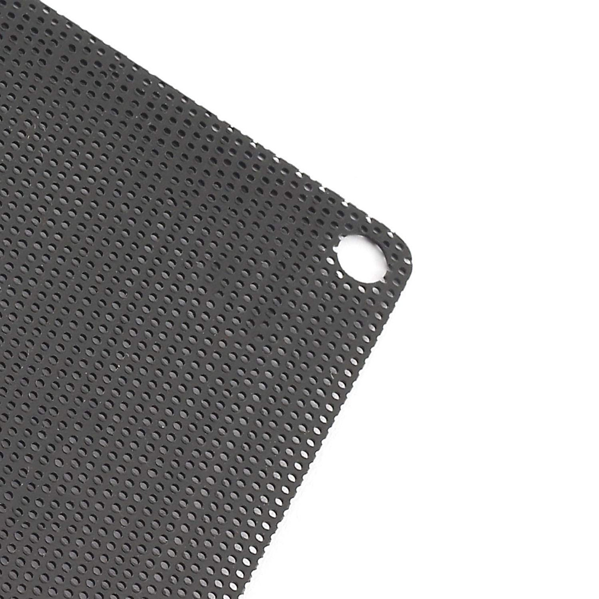 Maxmoral 5pcs 8cm PC Fan Dust Filter Black PVC Dustproof Mesh Cover Guard for Computer Cooler Fan Case