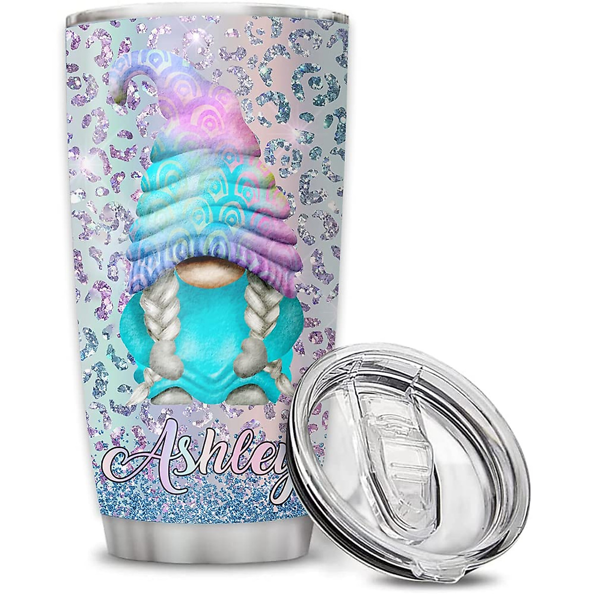 So Many Pets Personalized Gnome I Love Being A Nana, Mimi, Grandma Tumbler Cup with Grandkids Names, Gift For Grandmother Granny Grammy Birthday Gifts 20oz 30oz Insulated Coffee/Tea with Lid