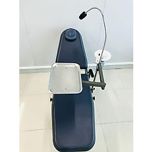 Castanai Patient Chair with Tray with Integrated LED Exam Light with Doctor's Stool Nylon Bag