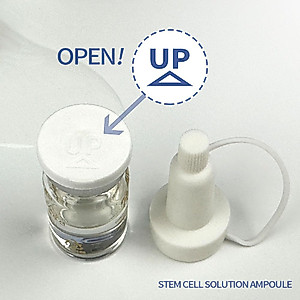 Ronas Stem Cell Solution ampoules Anti Aging Formula Best Anti Aging Serum Plant Stem Cells Hyaluronic Acid Restore Replenish Skin Smooth Wrinkles All Skin type 0.16oz 10vial