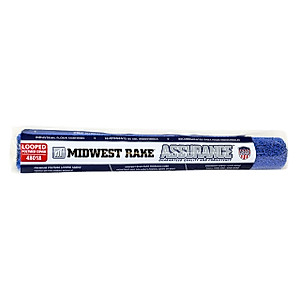 Midwest Rake "Assurance 18"" Looped Polymer Roller Cover with End Caps"