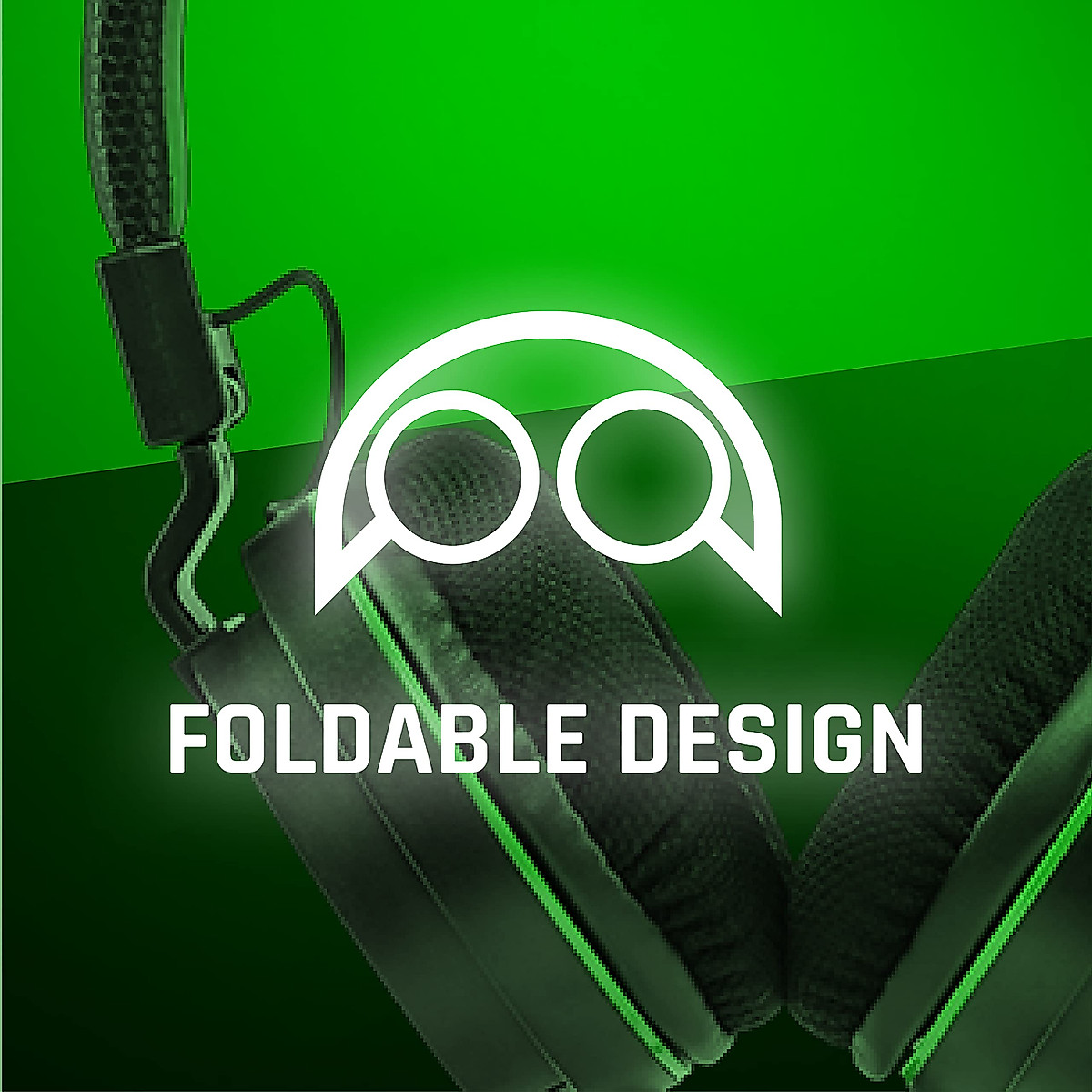 Snakebyte Head Set X - On Ear Stereo Headset for Gaming Consoles with detachable Mic, Inline Control, Wired 3.5Mm Headphone for Use with PC, Laptop, Xbox One, Switch, PS4 - Xbox One