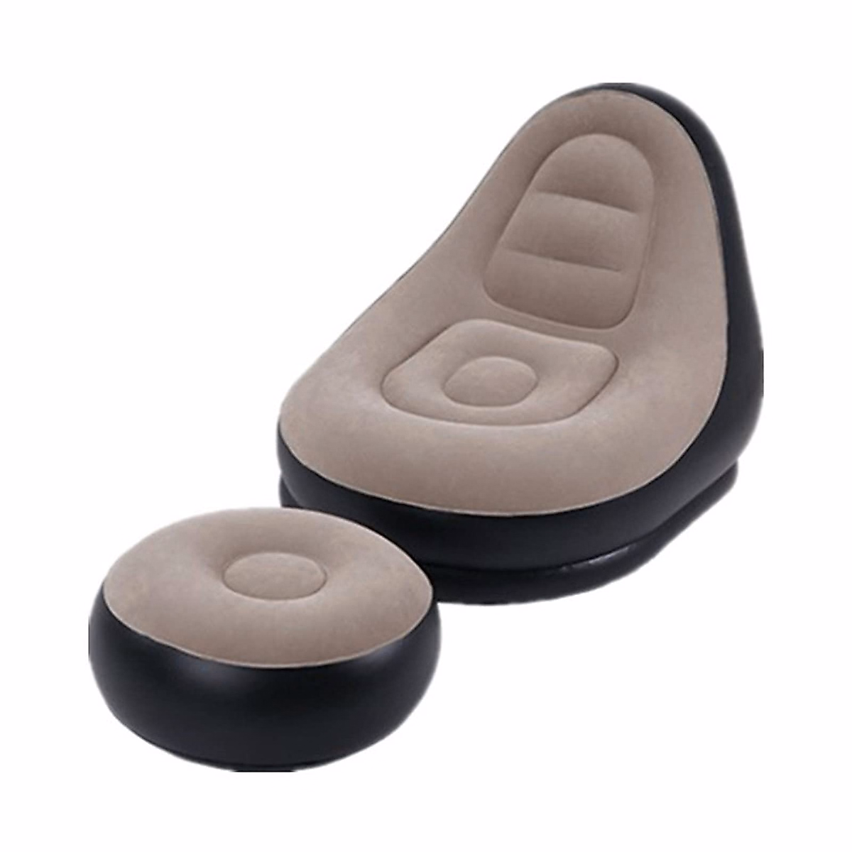 EYHLKM Lazy Couch Covered Chair no Padded Recliner Couch Sofa Living Room Inflatable Lazy Couch